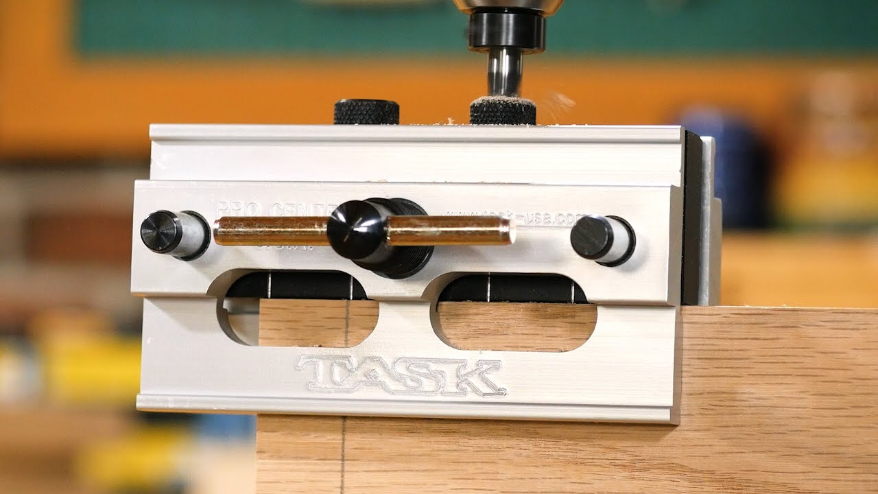 Make Strong Joints with EASE and ONLY 1 JIG! Task Doweling Jig! - YouTube