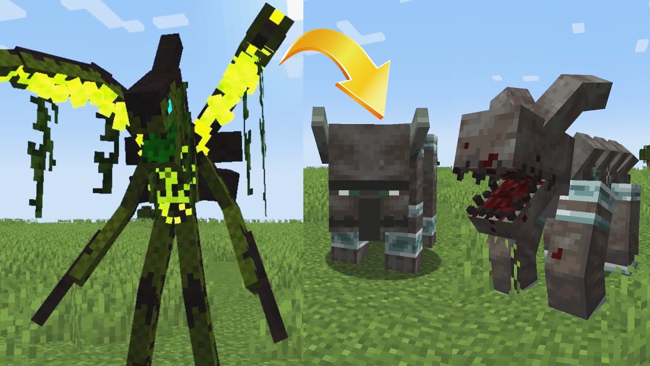 Pathogen Monster plague Infection MOD in Minecraft - YouTube