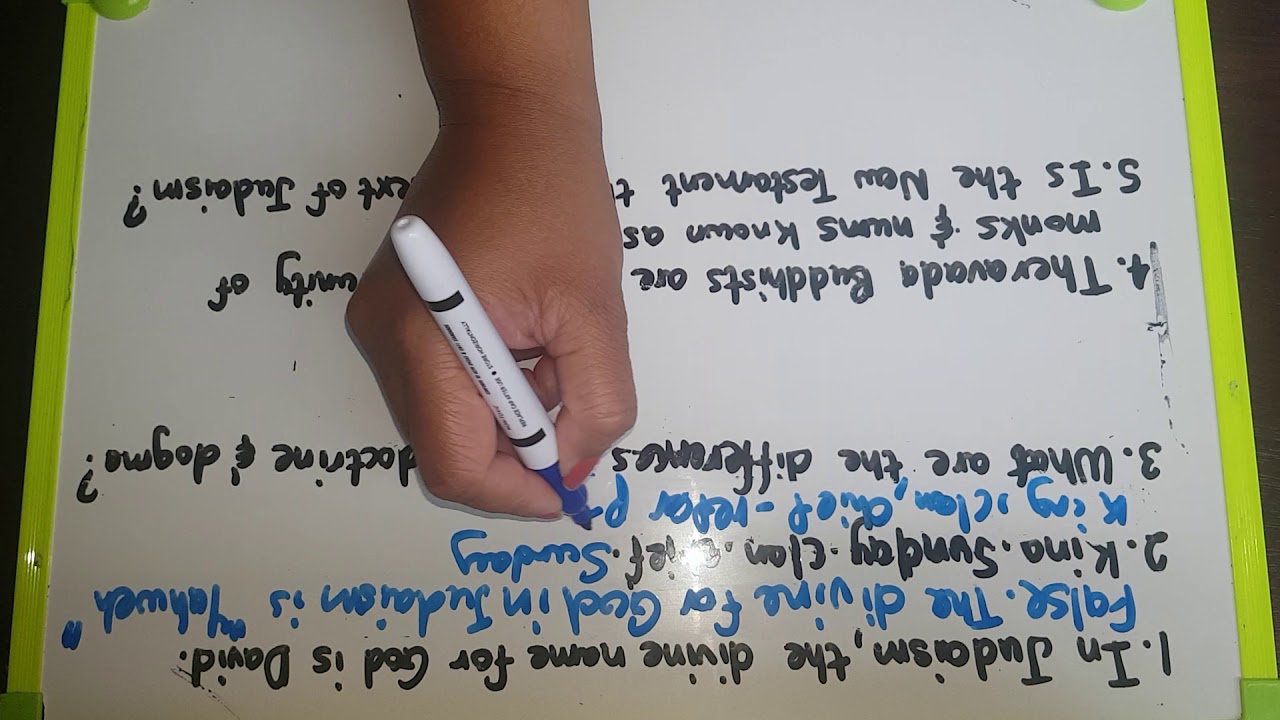 Religious Studies Grade 12 Lesson 5 - YouTube