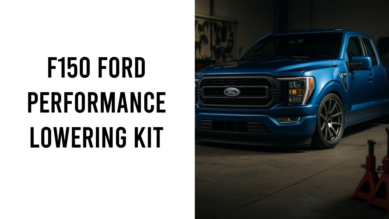 F150 Ford Performance Lowering Kit - YouTube