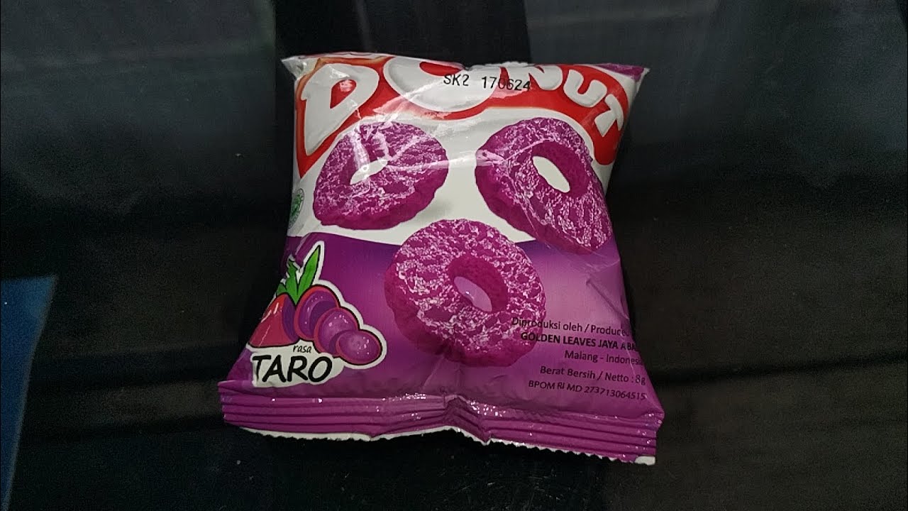 UPO (Unpopular Product) #148 : Cip Cop Donut Rasa Taro - YouTube