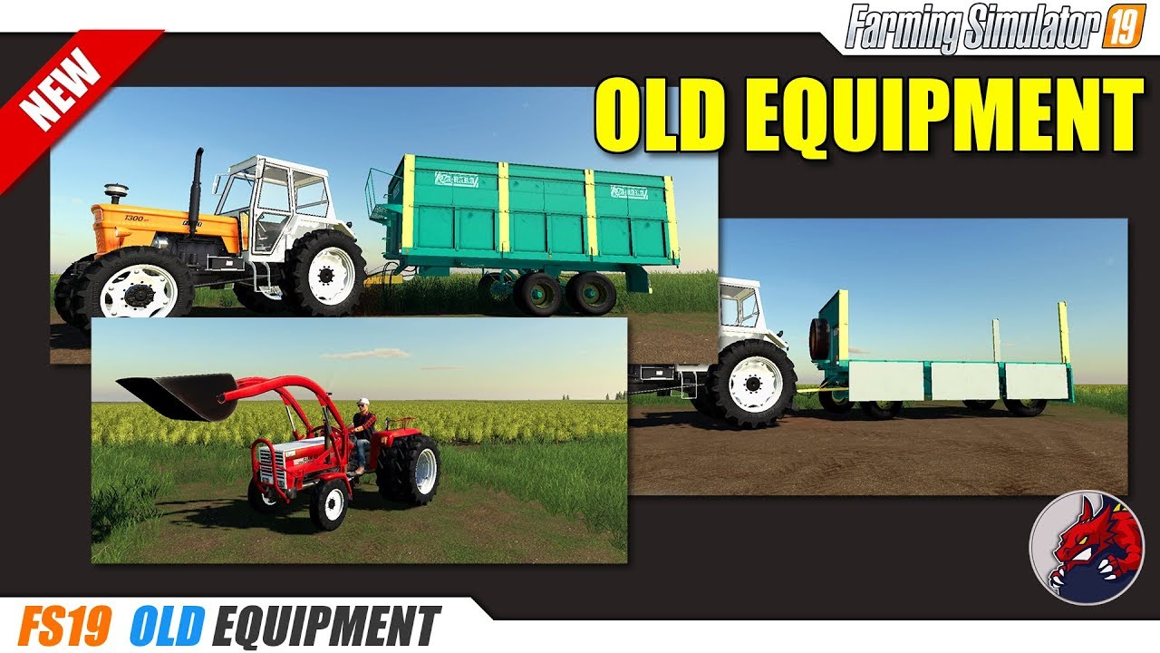 FS19 | Old Equipment Mods (2019-07-20) - review - YouTube