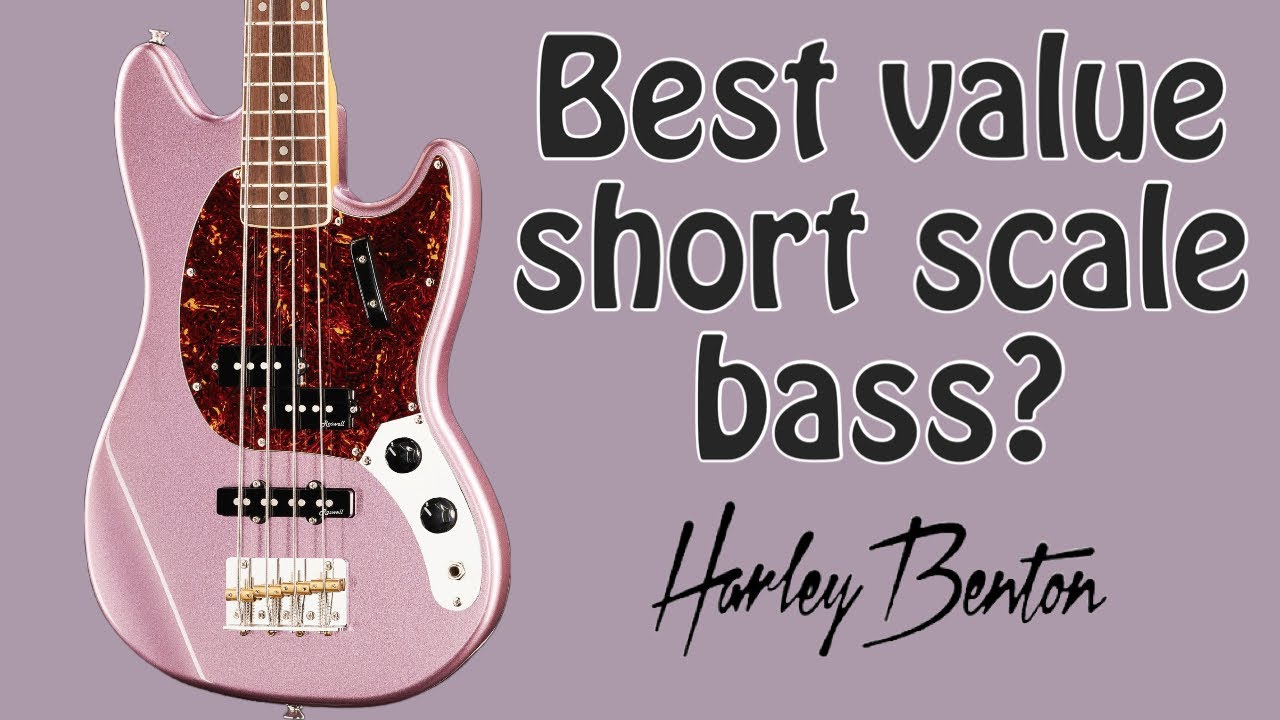 Harley Benton MV-4MSB Gotoh BM - Short Scale Bass Demo - YouTube