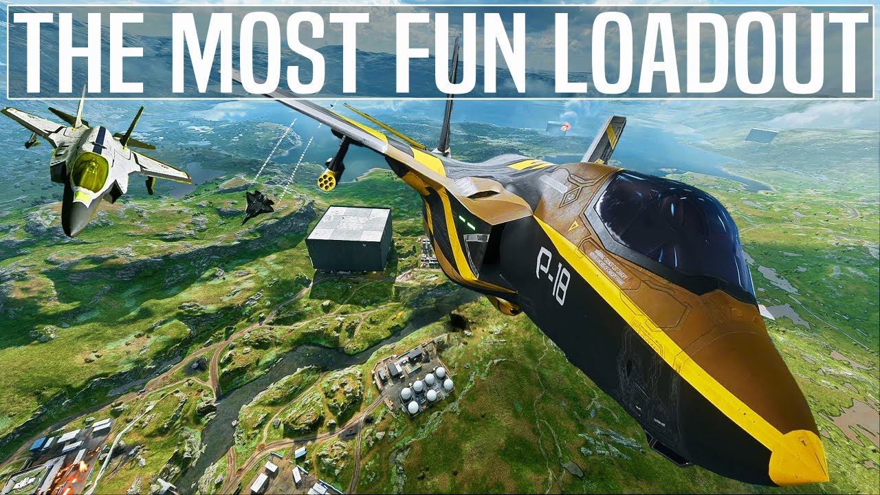 Battlefield 2042 Jet Gameplay F35 Using the Missile Pods - YouTube