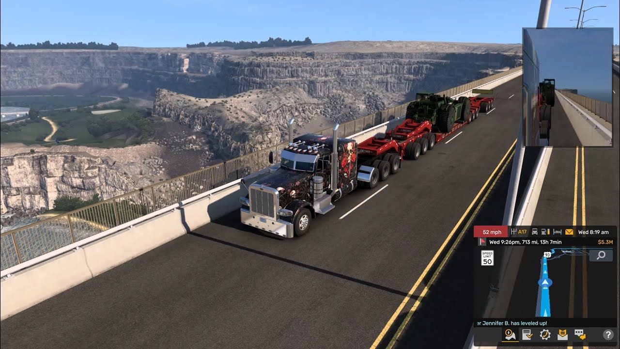 878 Miles To Go with 47 t Of Oversized Cargo! Satisfying 4K Video ...