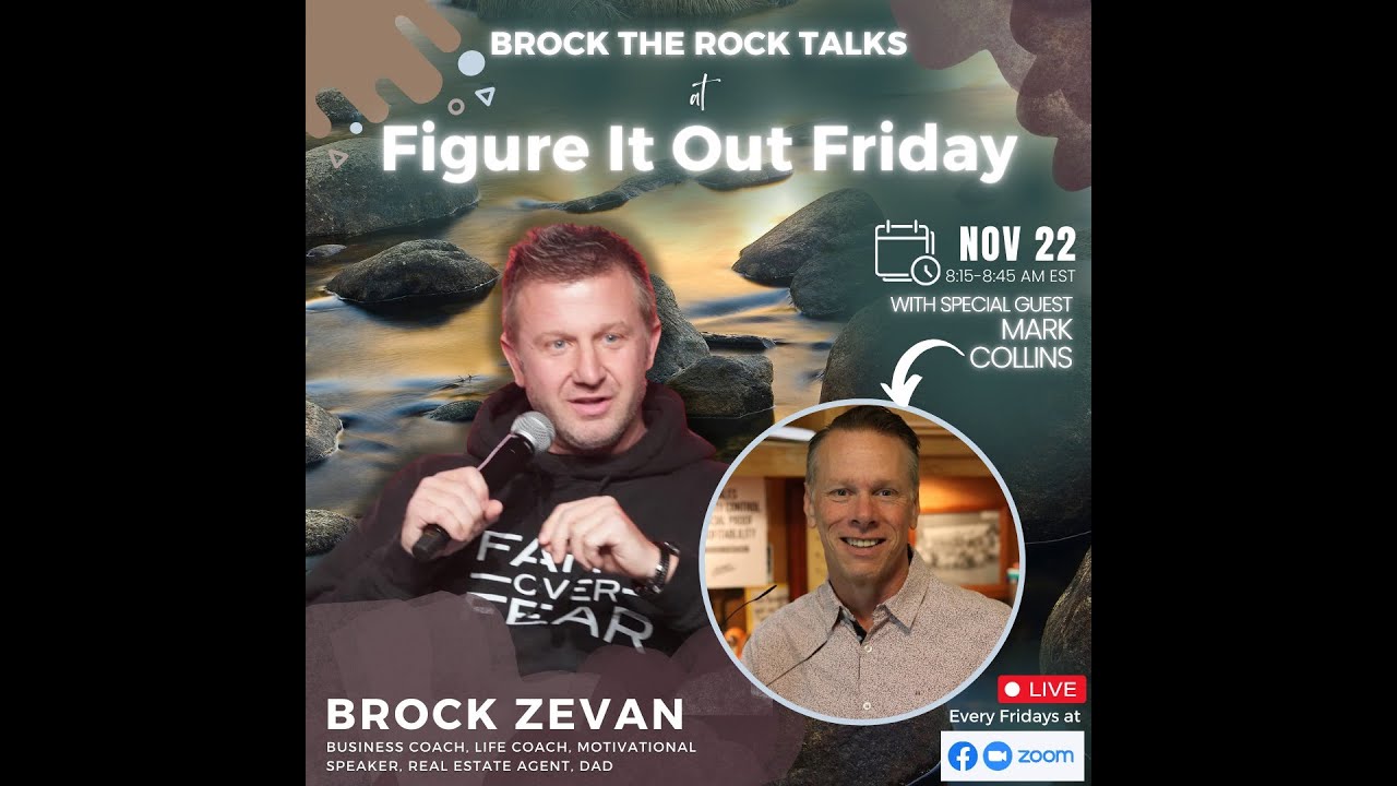 Figure It Out Friday with Mark Collins - Nov 22nd. Brock Zevan Life ...