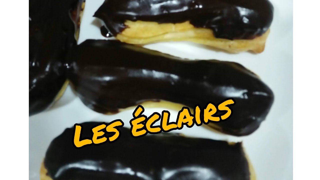Les eclairs الاكلير بنة على بنة جربوها - YouTube