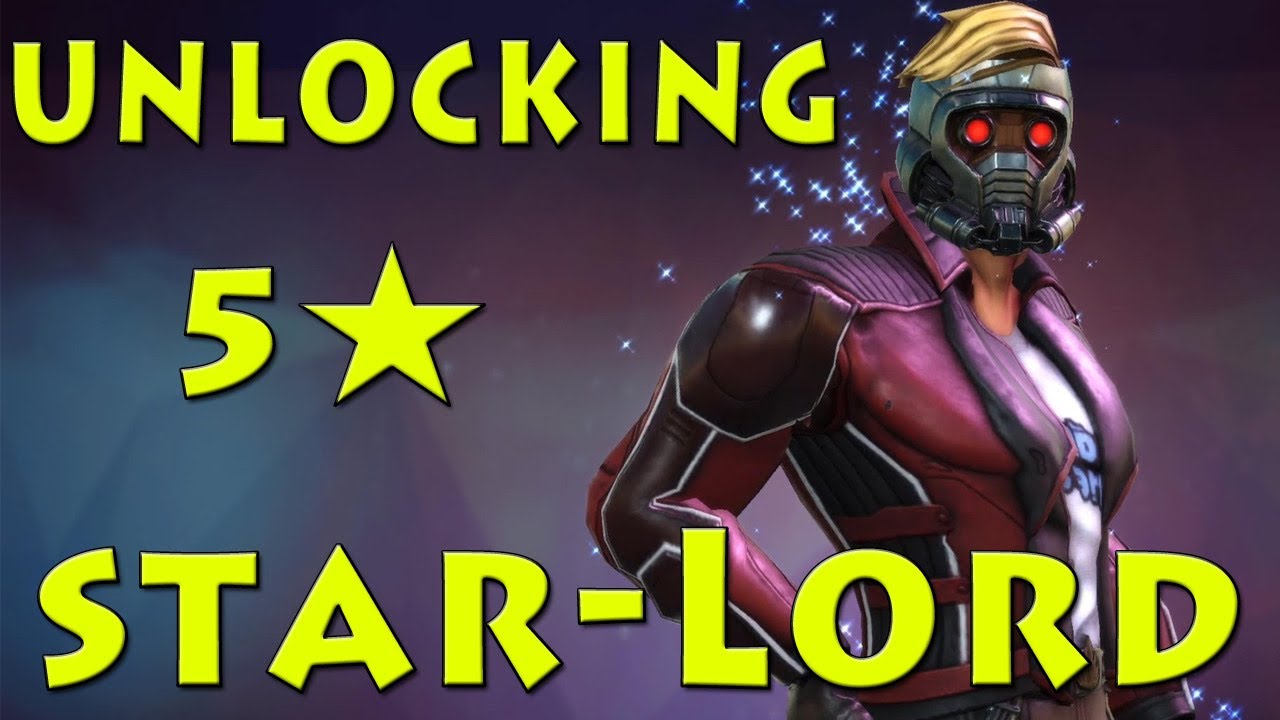 MARVEL Strike Force: Unlocking Star-Lord (5 Star) - YouTube