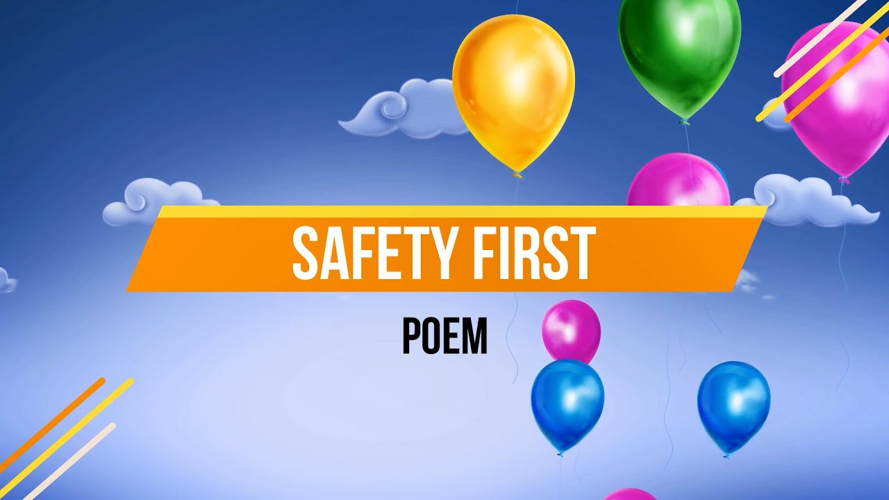 Safety First Lyrical Video | English Nursery Rhymes Full Lyrics For ...