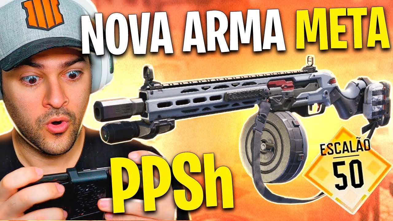 Nova Arma *PPSh-41 JÁ É META* no COD Mobile | Passe de Batalha da ...