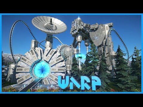 WARP: Sci-fi Coaster! Coaster Spotlight 375 #PlanetCoaster - YouTube