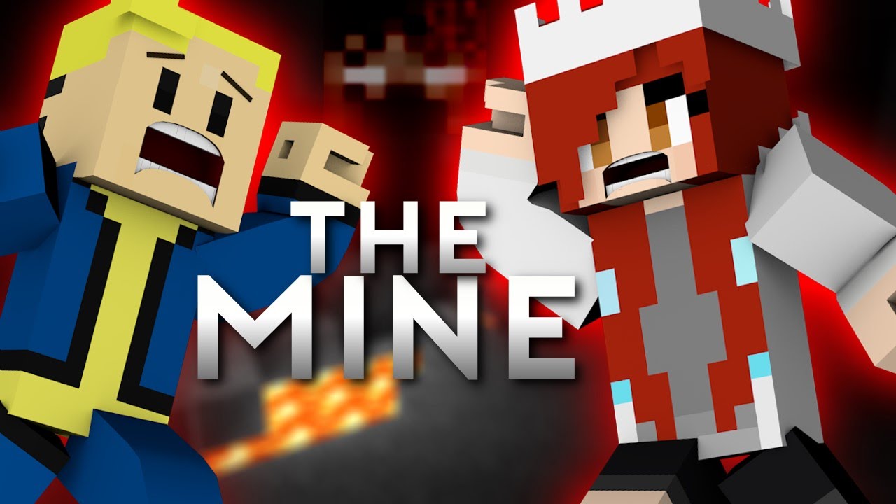 THE MINE | Minecraft Horror Map *JUMPSCARES* - YouTube