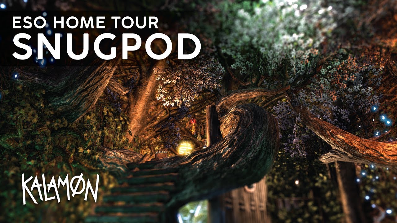 ESO Snugpod Home Tour: A Goblin Retreat - YouTube