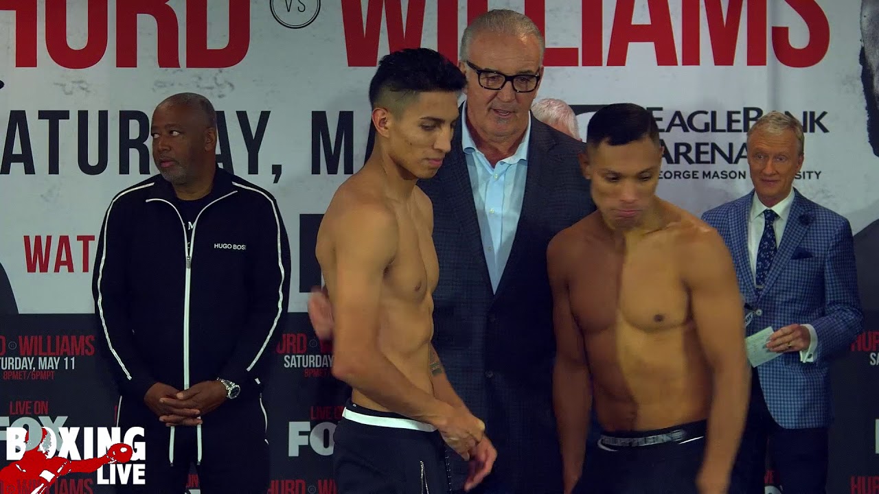 Jarrett "Swift" Hurd vs Julian "JRock" Williams ((FULL WEIGH-IN)) - YouTube