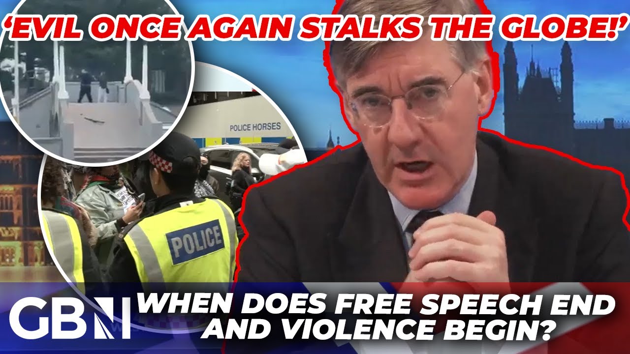 BANNING free speech 'does NOT reduce EXTREMIST VIOLENCE' | 'Evil stalks ...
