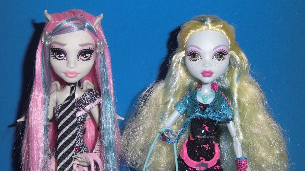 Monster High Balada Monstro: Lagoona Blue e Rochelle Goyle unboxing ...
