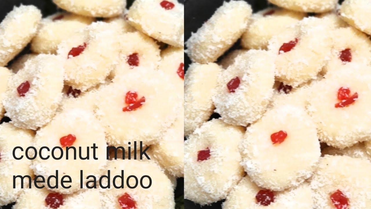 Milkmade ke laddoo, nariyal ke laddoo, instant milk peda recipe with ...