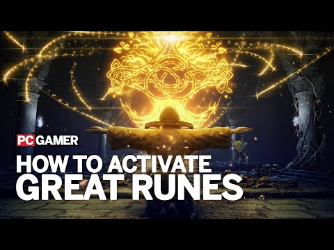 How to activate GREAT RUNES in Elden Ring | PC Gamer - YouTube