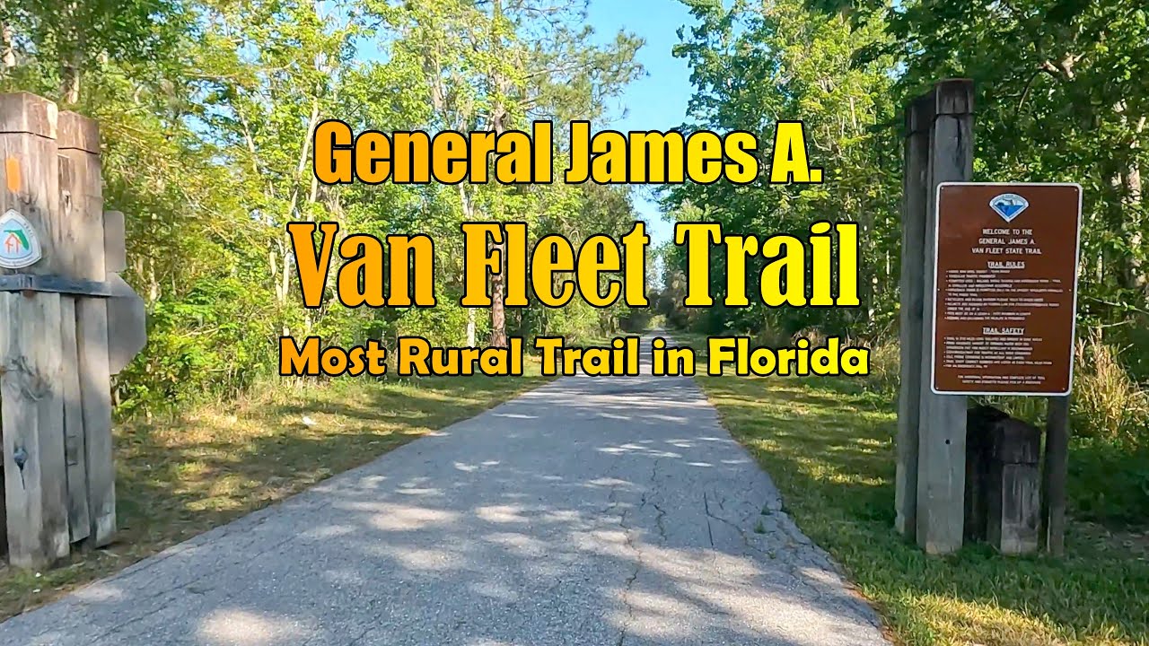 Riding Van Fleet Trail - Most Rural Trail in Florida | Lake Opapka Trail || DAY 2 - YouTube