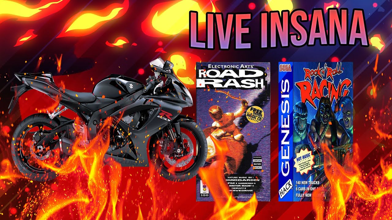SÓ PRESEPADA HOJE! KKKKK 🤬 - ROAD RASH (3DO), ROCK N ROLL RACING (MD ...