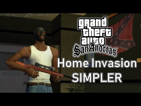 GTA: San Andreas - How to make 'Home Invasion' simpler - YouTube