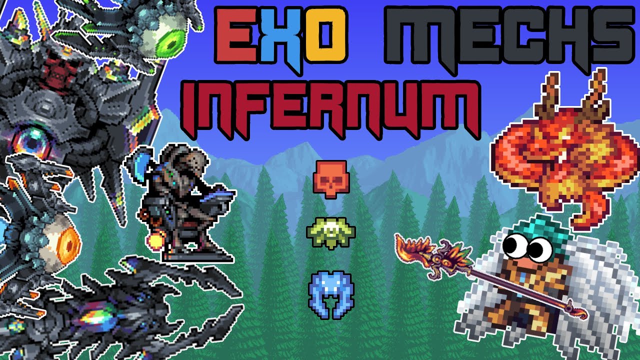 Infernum Exo Mechs | Terraria calamity Draedon - YouTube