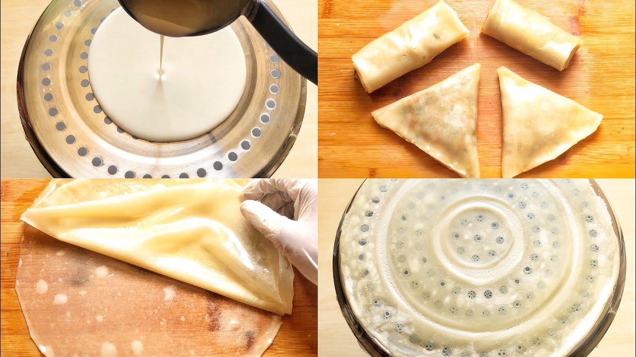 Ramadan Special Recipe - Perfect Samosa & Roll Sheets with Liquid Dough ...