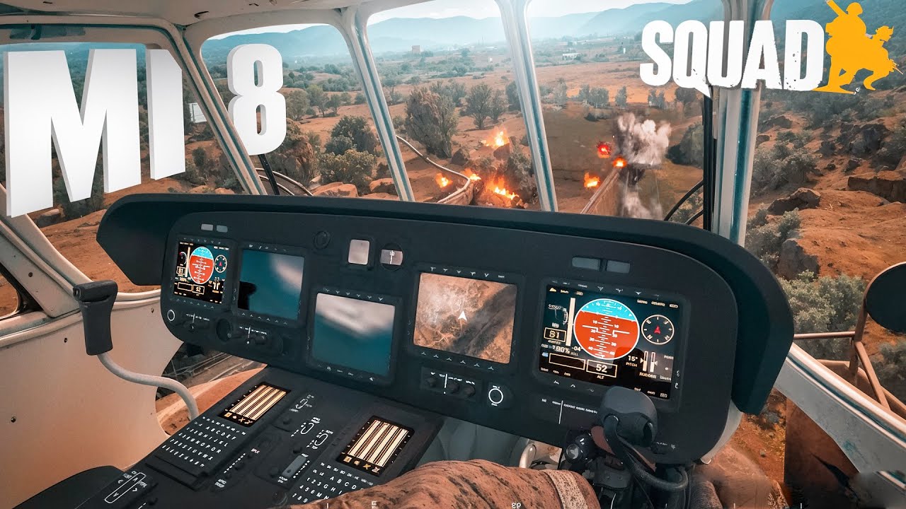 УКРАЇНСЬКИЙ SQUAD! Я - ПІЛОТ УДАРНОГО МІ-8! ЦЕ ПРОСТО ІМБА! ПРИКРИВАЮ ...