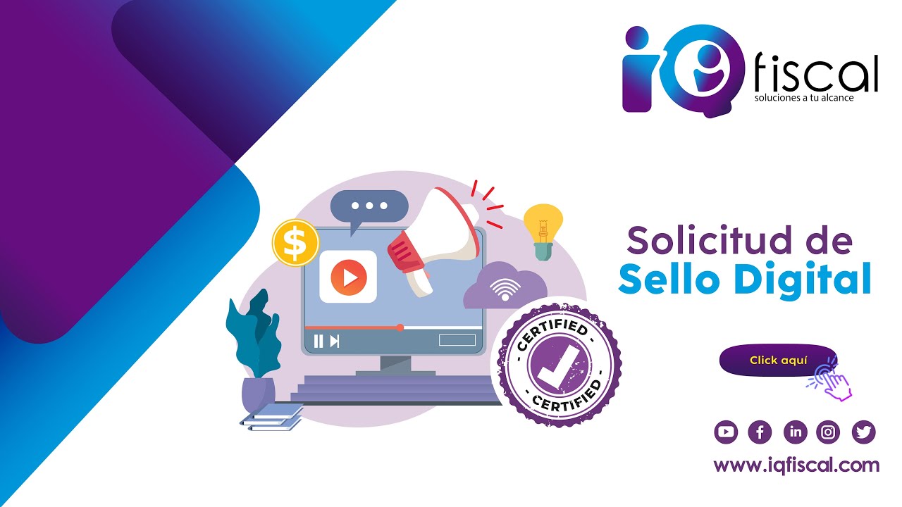 Solicitud de sello digital - 2022 Rápido y sencillo - YouTube