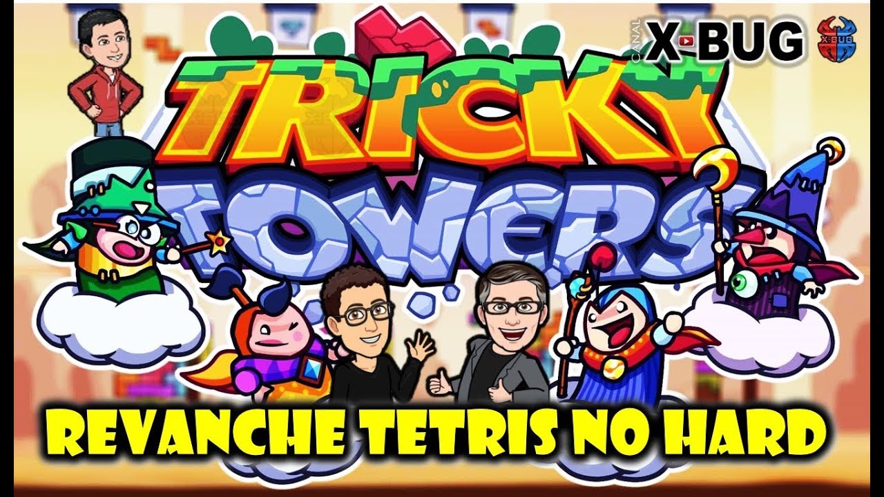 TRICK TOWERS REVANCHE TETRIS NO HARD - YouTube