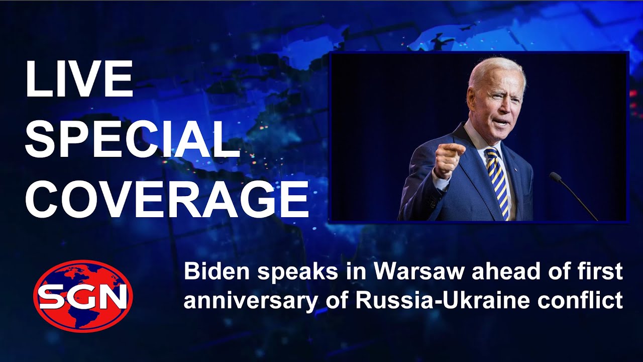 LIVE COVERAGE: Biden speaks in Warsaw ahead of first anniversary of ...