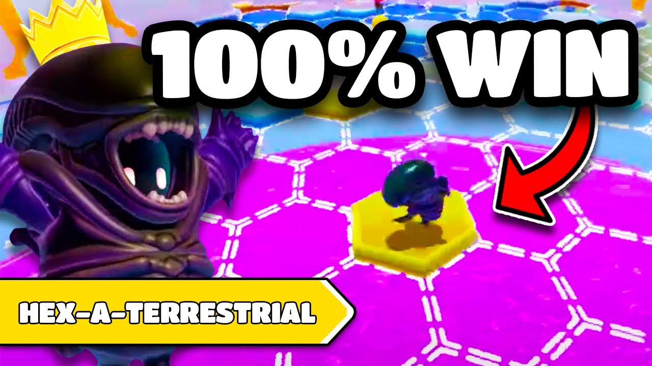 HOW TO WIN Hex-A-Terrestrial Final in Fall Guys Season 2! - YouTube