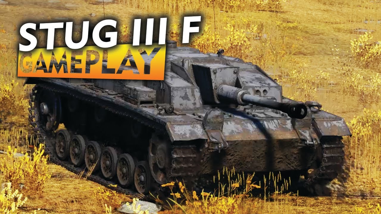 Stug III F German Tank Destroyer Gameplay War Thunder No Commentary ...