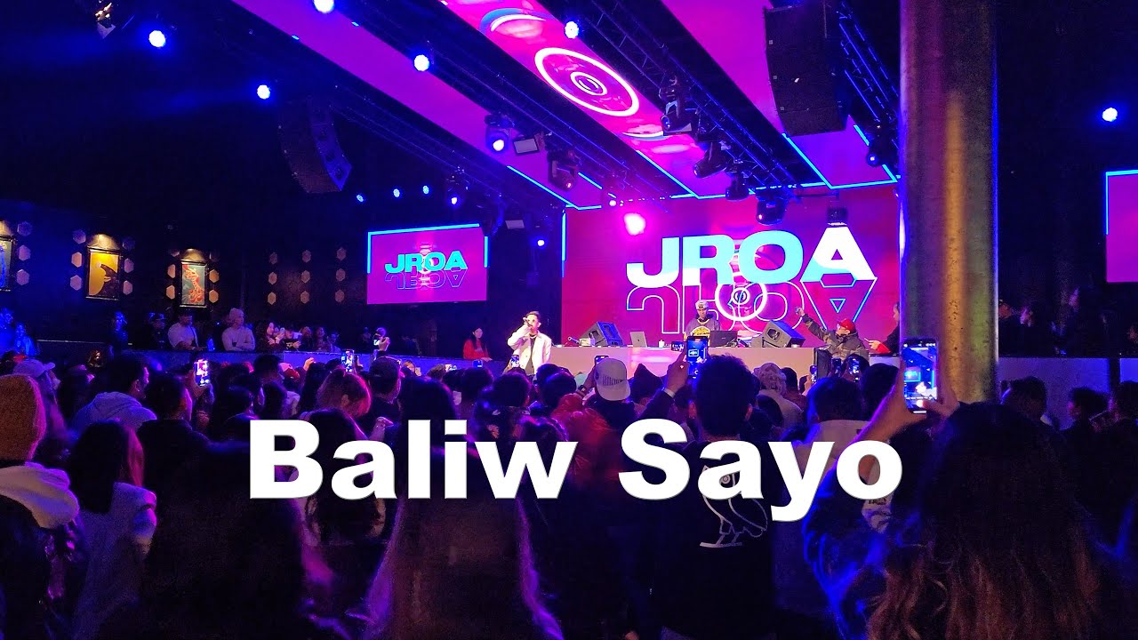 JROA - Baliw Sayo "Live In Vancouver 2022" - YouTube