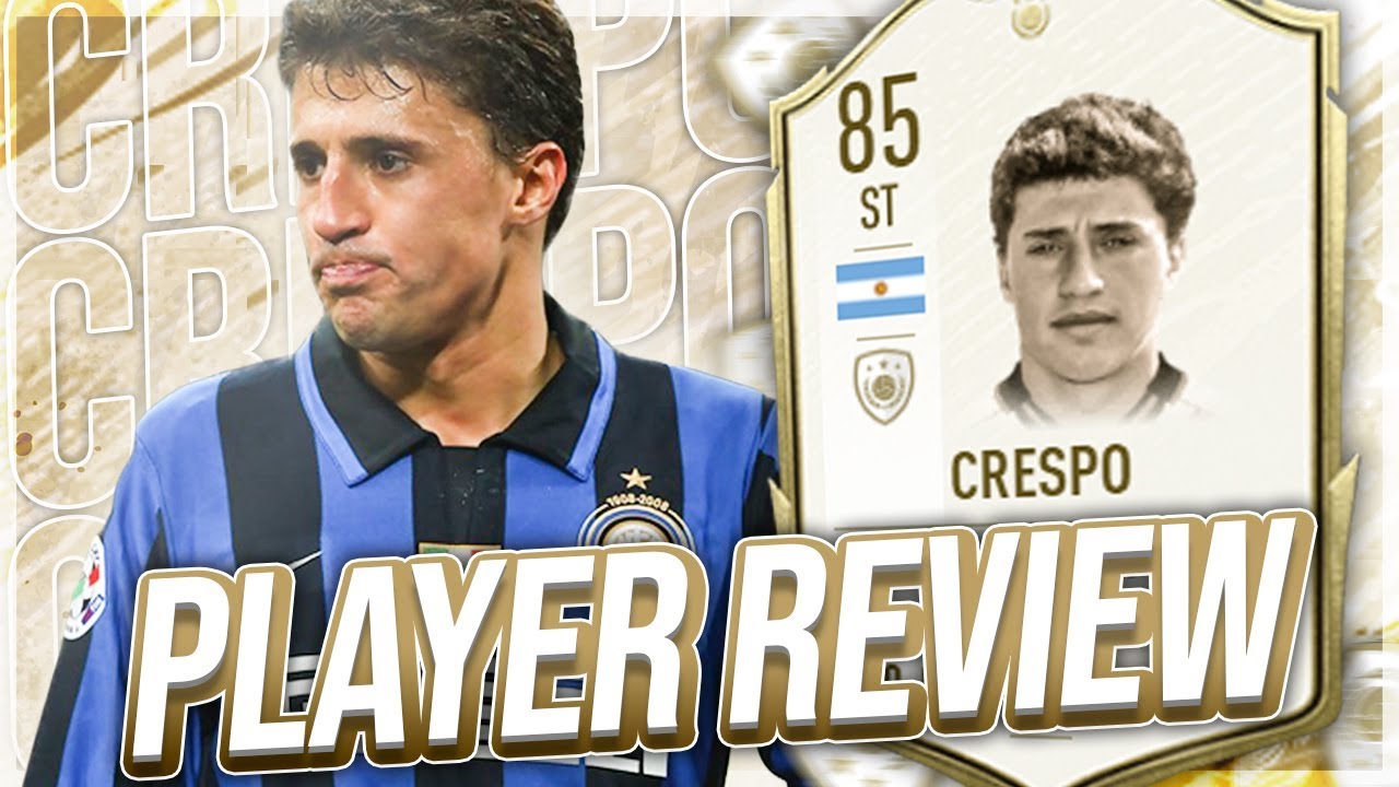 85 CRESPO ICON PLAYER REVIEW! - FIFA 20 Ultimate Team - YouTube