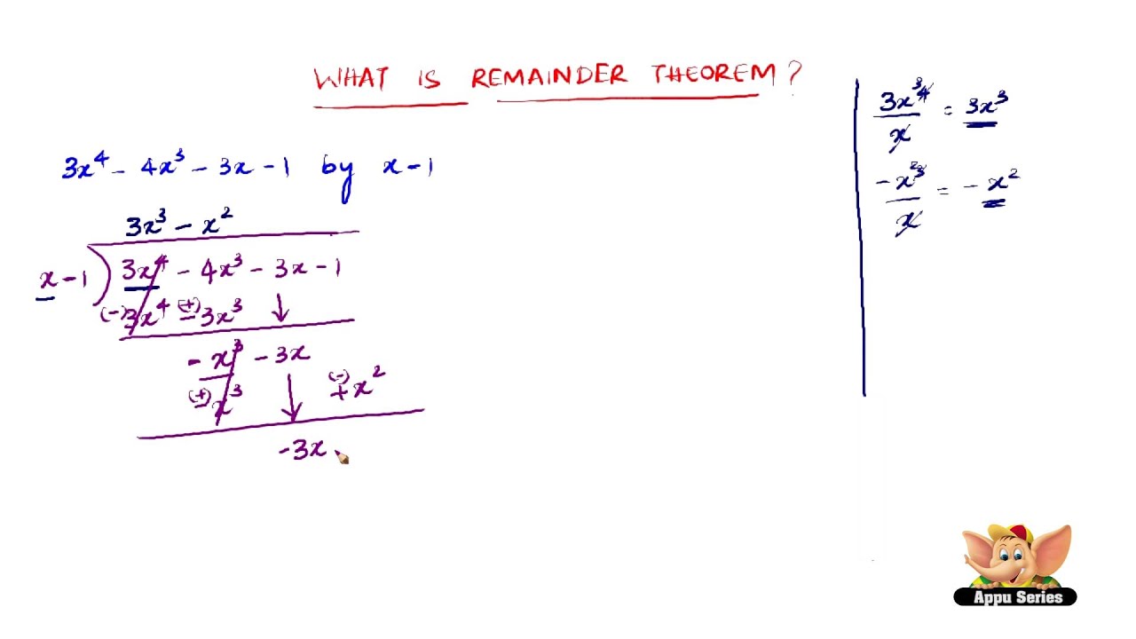 What Is Remainder Theorem YouTube what-is-remainder-theorem-youtube