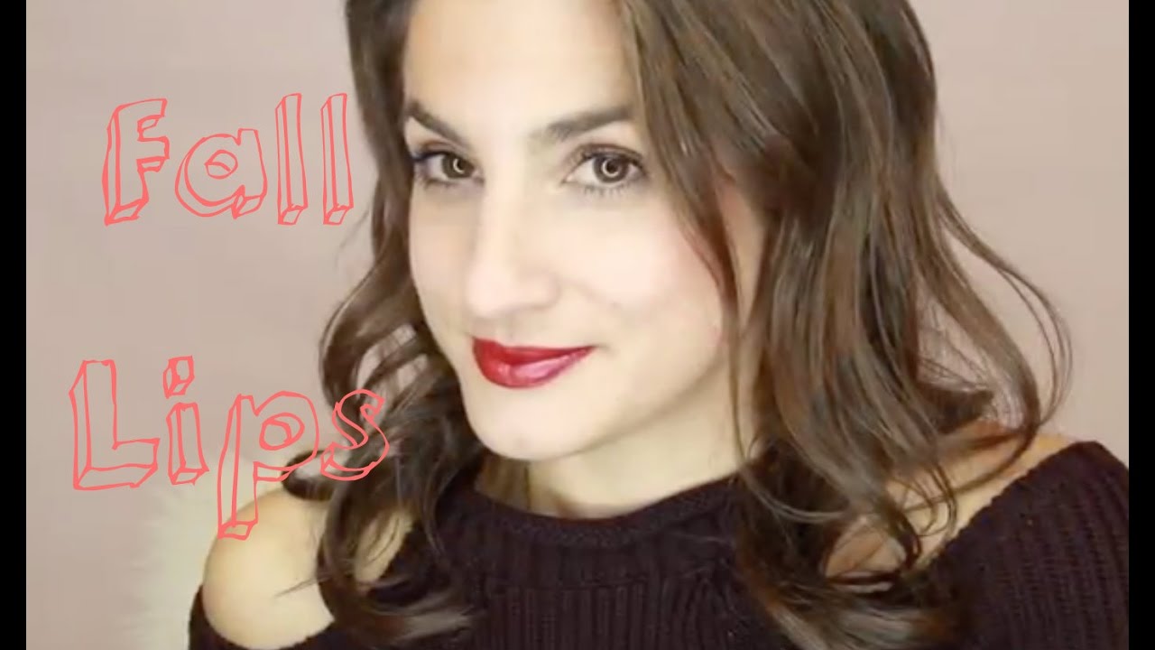 Red Lips - Fall Makeup - YouTube