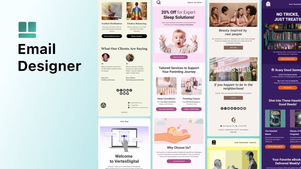 Create Stunning Emails in Minutes with Titan's Email Designer - YouTube