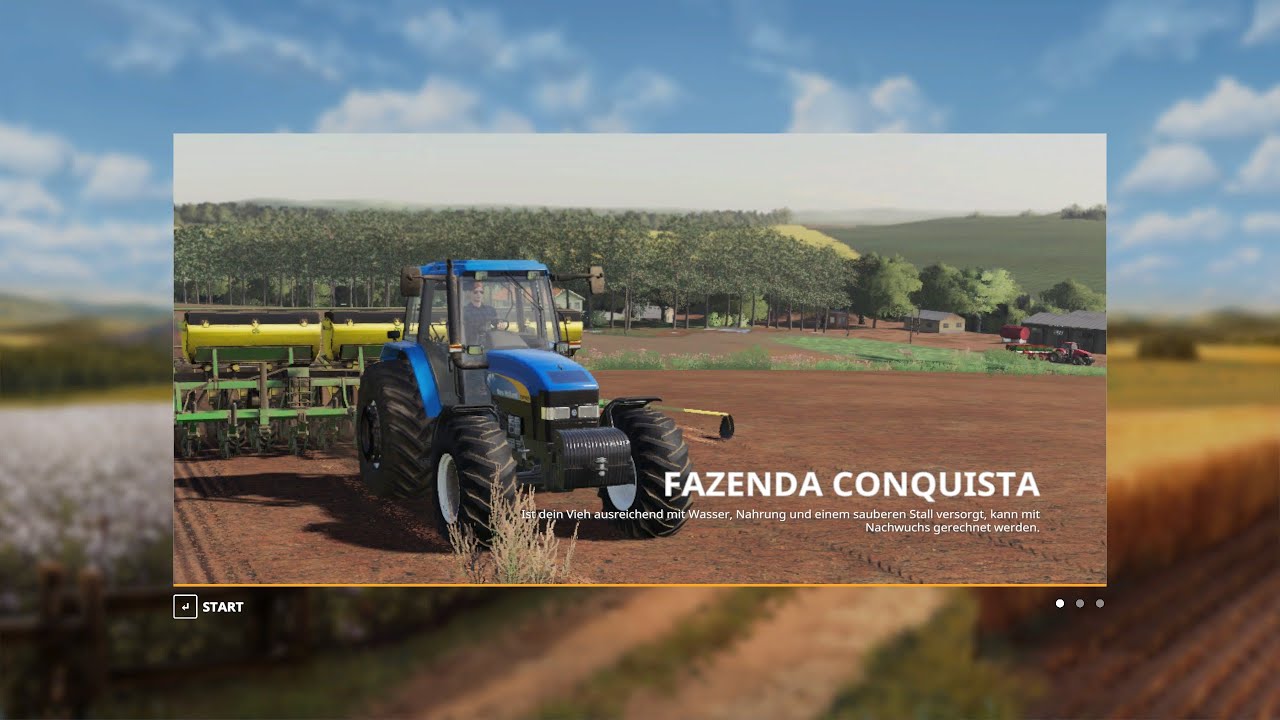 FS19 Fazenda Conquista V2 Fly Thru - YouTube