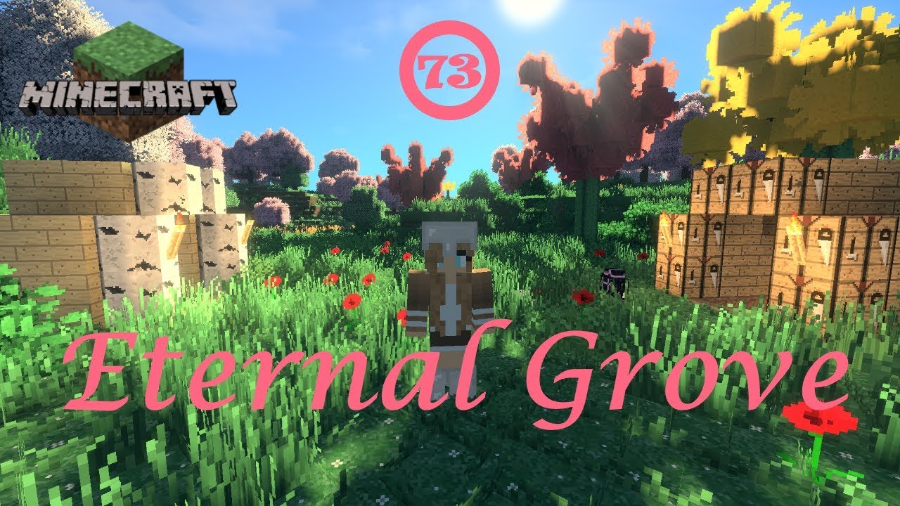 Minecraft: Eternal Grove #73: Wolf Archways! - YouTube