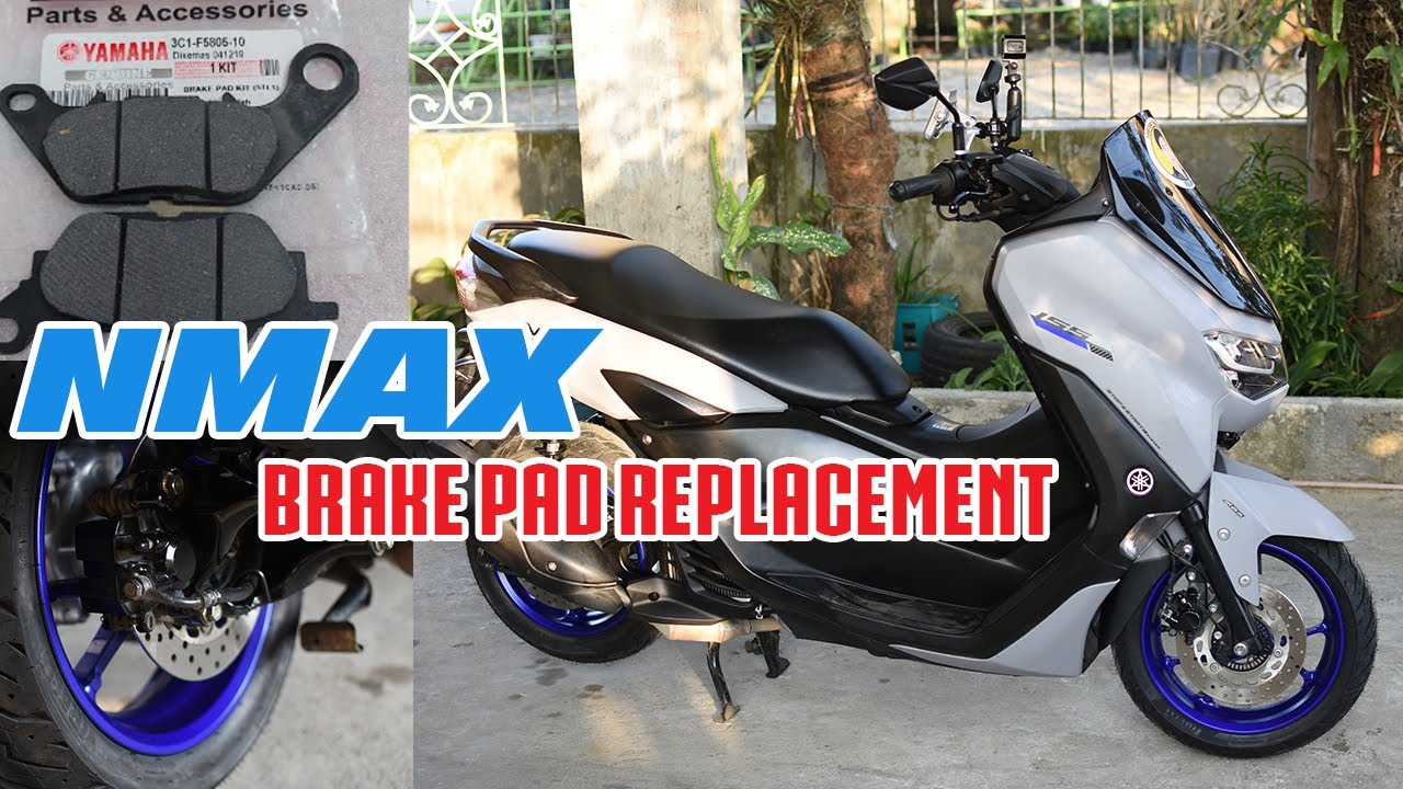 Yamaha NMAX Break pad replacement - YouTube