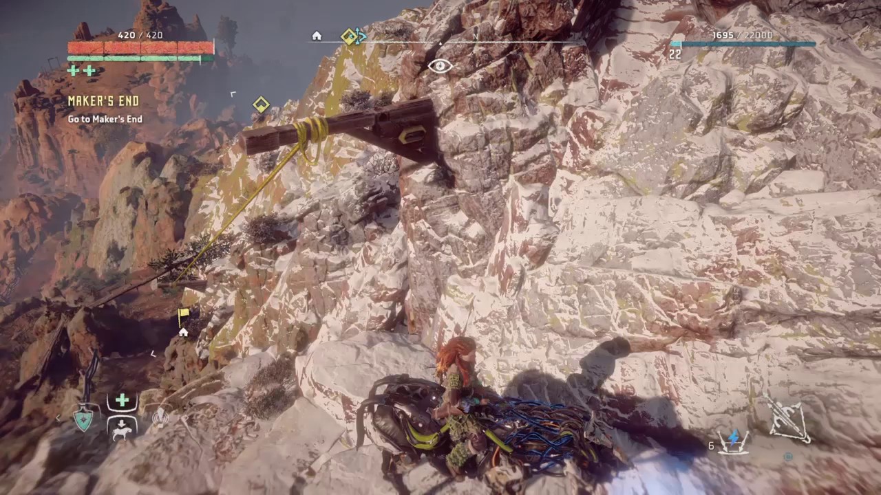 Aloy's Strider = Rope Slider (Horizon: Zero Dawn) - YouTube