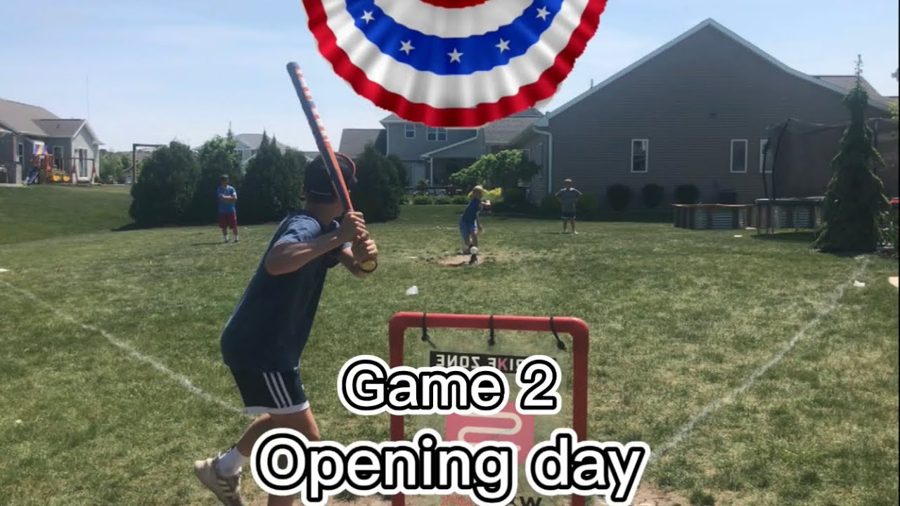 KWL Wiffle Ball opening day game 2 Blue Sox Vs Voyagers - YouTube