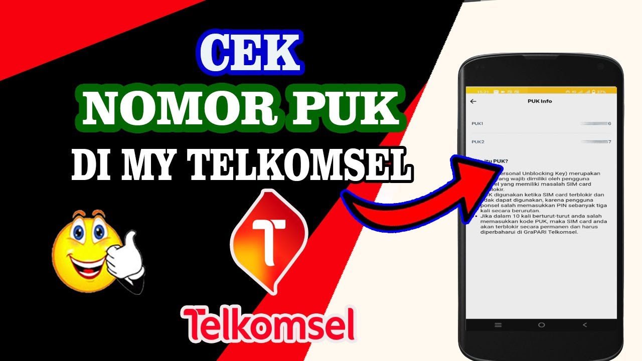 Cara Melihat Kode Puk Telkomsel | Begini Mendapatkan Kode Puk Di My ...