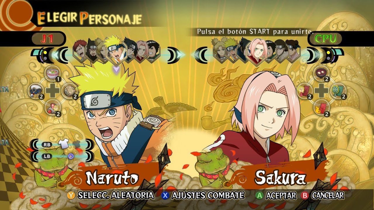 Naruto vs Sakura NARUTO Ultimate Ninja STORM 1 - YouTube