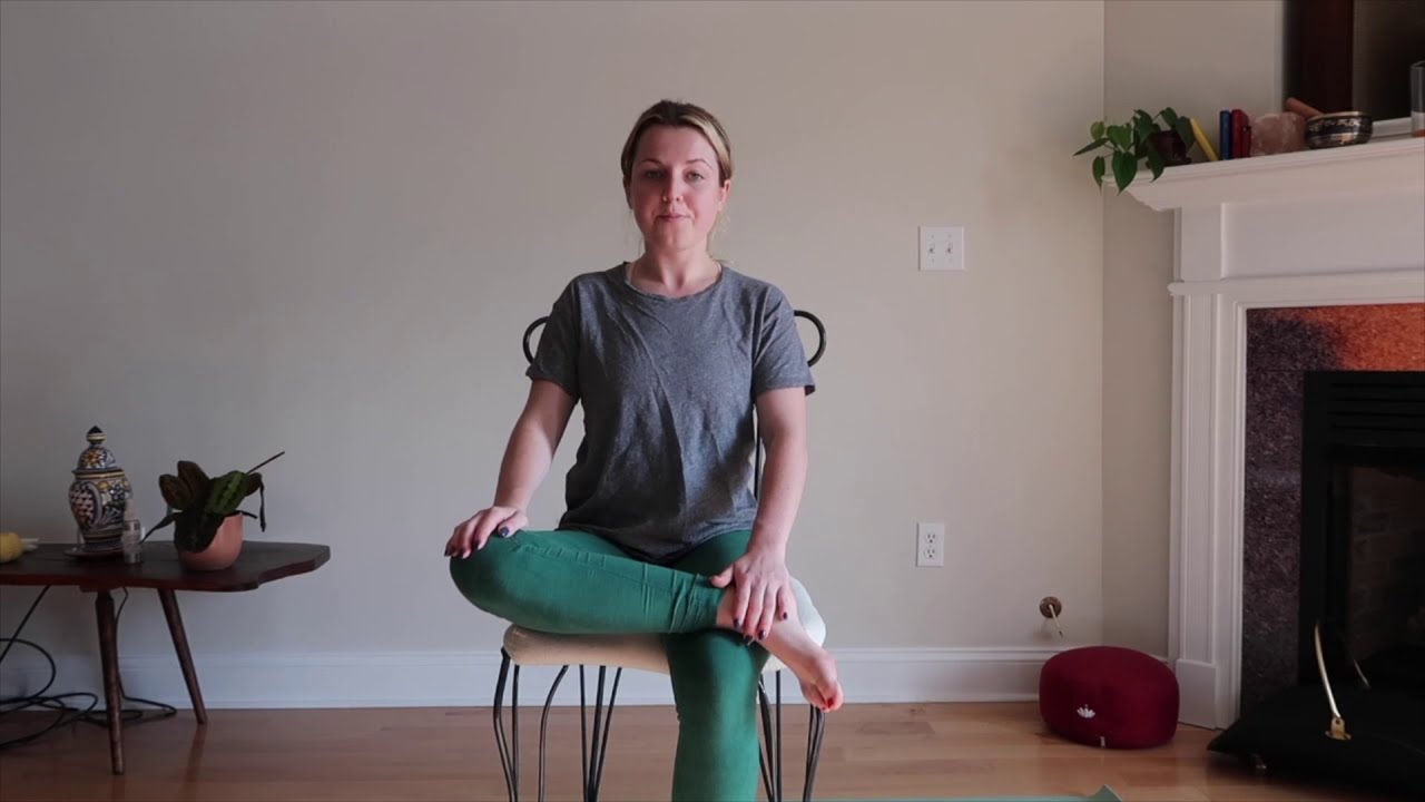 Seated Figure Four - LIFT Poses - YouTube