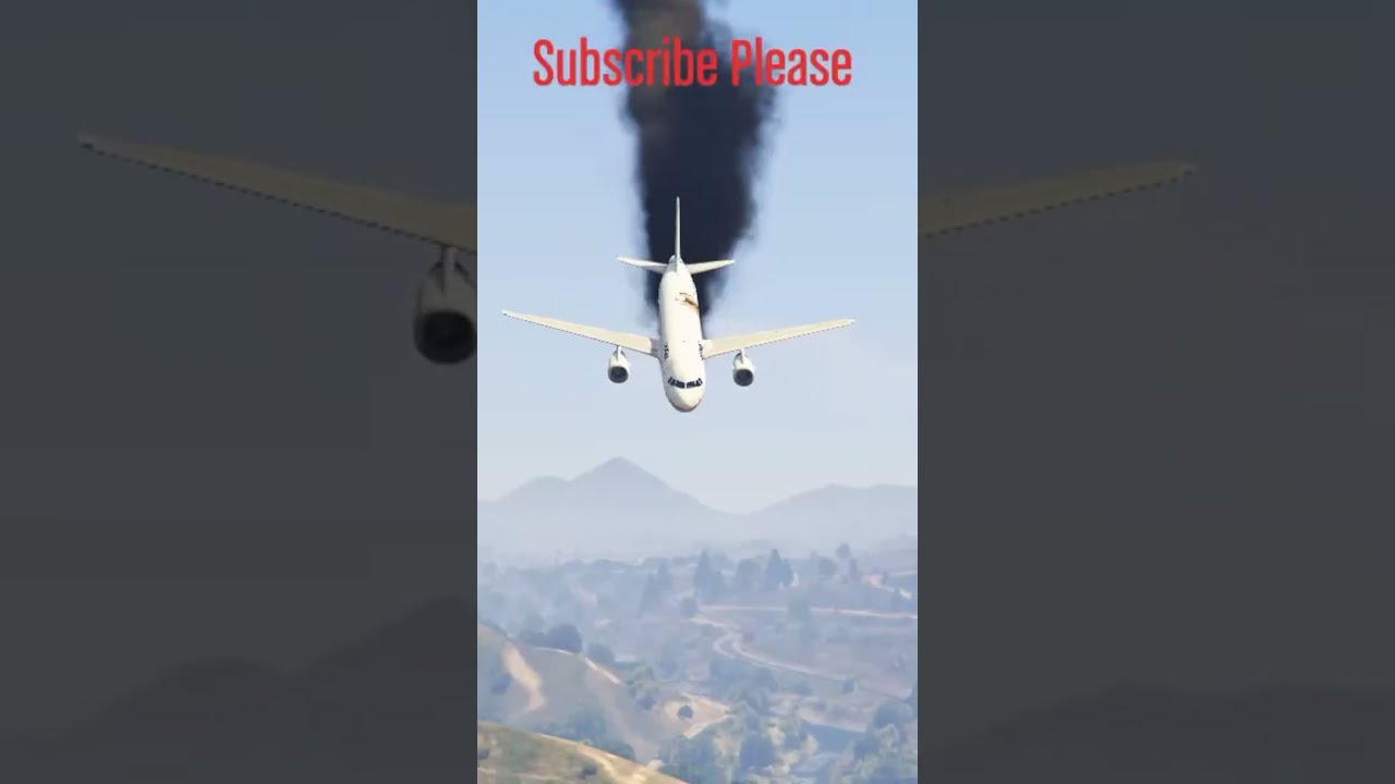 A320 Plane Mid-Air Collision with Boeing 747 Plane and Emergency ...