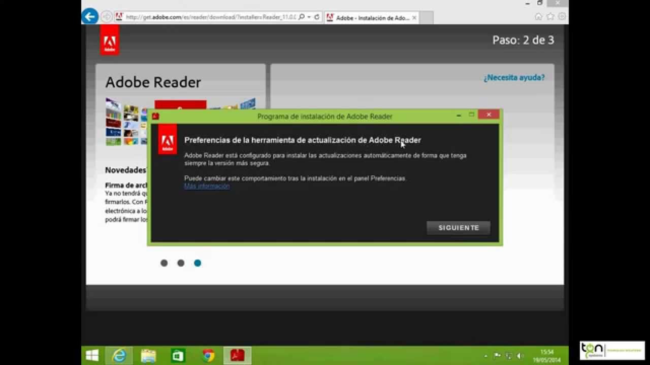 Video tutorial instalar Adobe Reader - YouTube