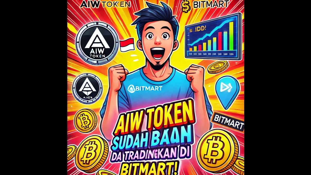 AIW TOKEN SUDAH BISA DITRADINGKAN DI BITMART! - YouTube