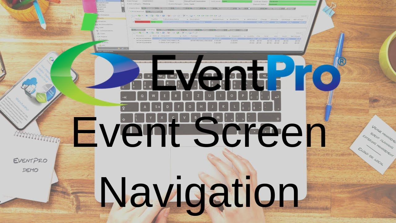 Event Screen Navigation - YouTube